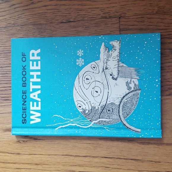 Other | Vintage 6s The Science Book Of Weather Hardcover Book | Poshmark